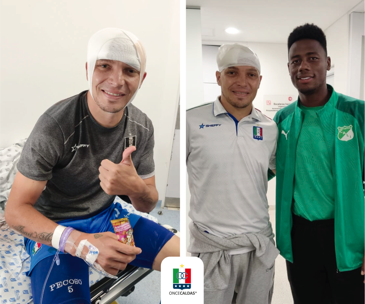«Pecoso» recibe el alta y regresa a Manizales - Once Caldas DAF