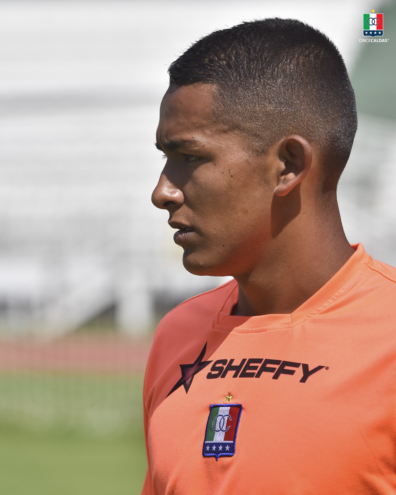 Jorge Cardona trabaja por su oportunidad en primera - Once Caldas DAF