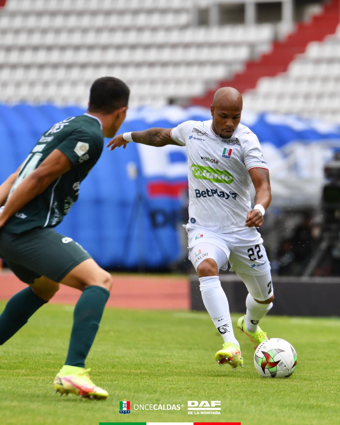 Once Caldas 0 Cali 1 - Once Caldas DAF